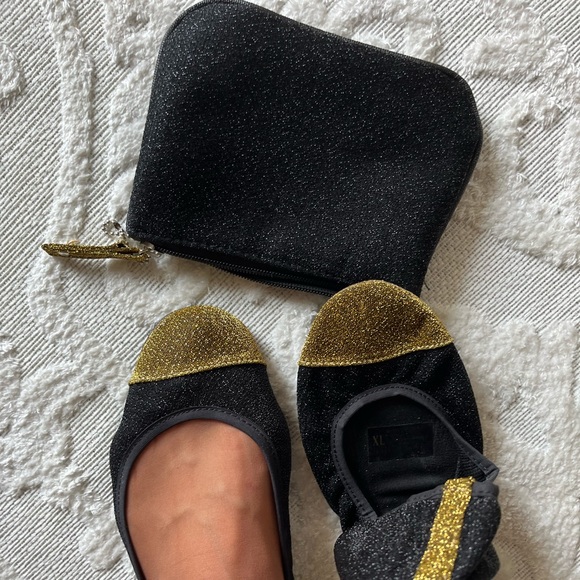 Brinley Co | Shoes | Brinley Co Sidekicks Womens Foldable Glitter ...